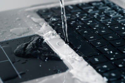 laptop water damage - Professional Fire Restoration
